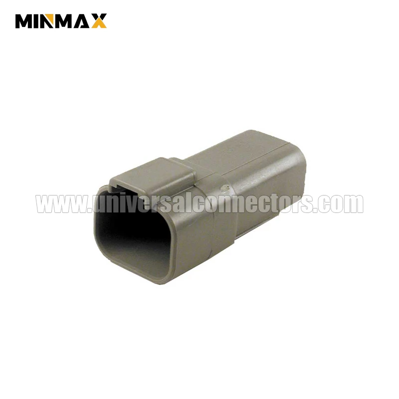 DT04-4P-C015 Male 4 Pins gray e seal Waterproof Electrical Vehicle ...