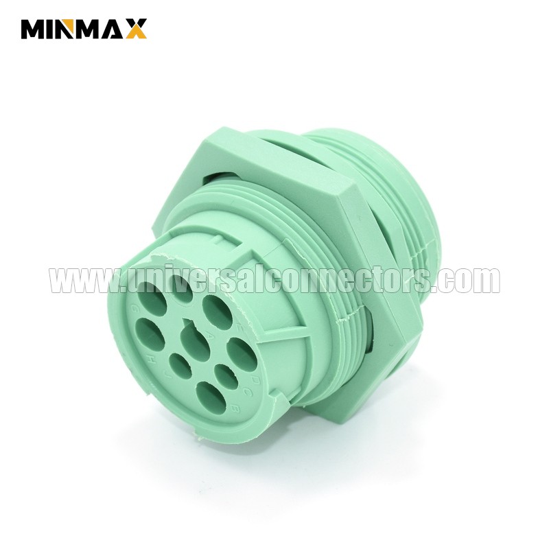 Deutsch HD 10 serie HD10-9-1939P-BP03 Male 9 Wire-to-Wire, Sealable ...