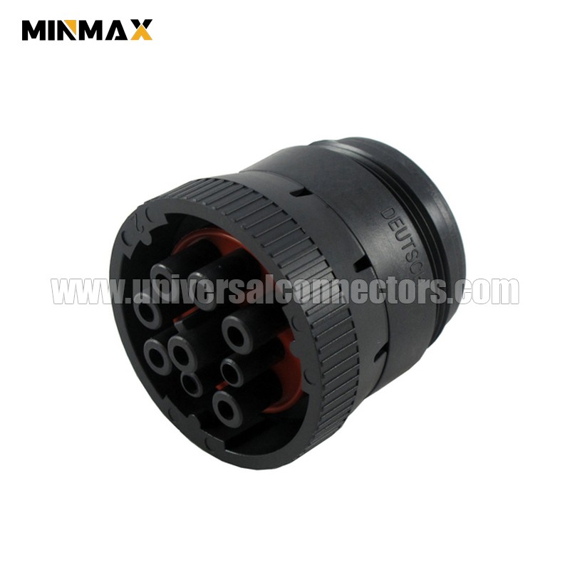 Deutsch HD 10 serie HD16-9-1939S Female 9 Way Wire-to-Wire, Sealable ...