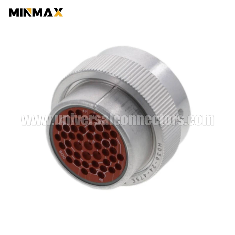 DEUTSCH HD30 HD36-24-47SE Wire-to-Wire, Sealable Female 47 Pins Wiring ...