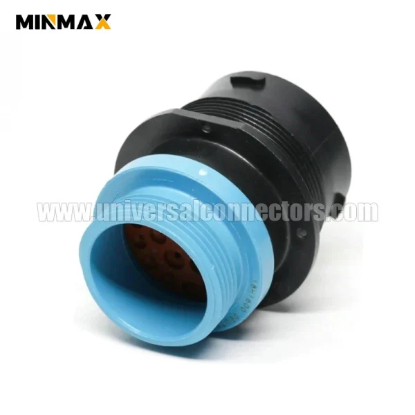 HDP24-24-21PE-L015 Male 21 pin Automotive waterproof black Connector ...