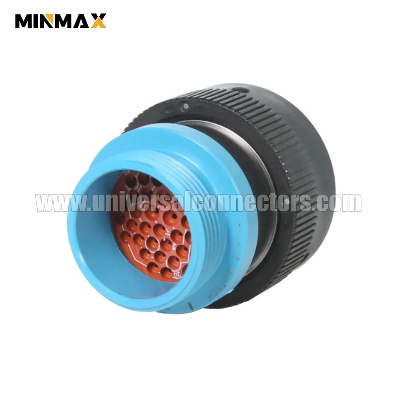 HDP26-24-47SE-L015 Female 47 pin waterproof black Automotive Connector ...