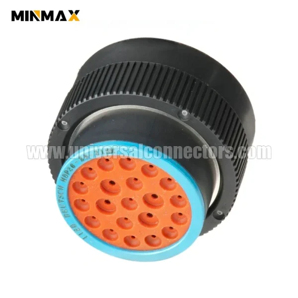 HDP26-24-21SE Female 21 pin electrical waterproof black connector for ...