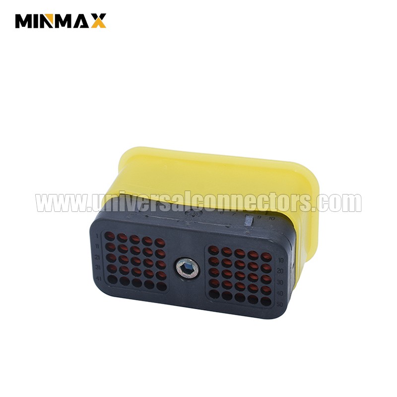 DRC26-50S02 Female 50 Pins Socket Housing Connector,50 Position Housing ...