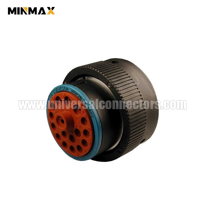 HDP26-24-18PE 18 pins electric waterproof HDP20 connector – MINMAX